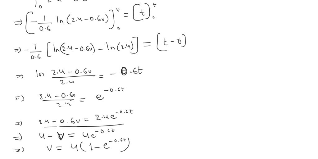 A steel ball is released from rest in a container of oil. Its downward ...