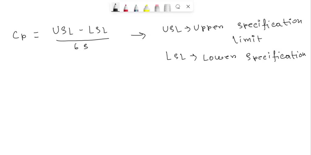 SOLVED: 8.2. The process is in statistical control with X = 202.5 and Ïƒ = 2.0. Specifications ...