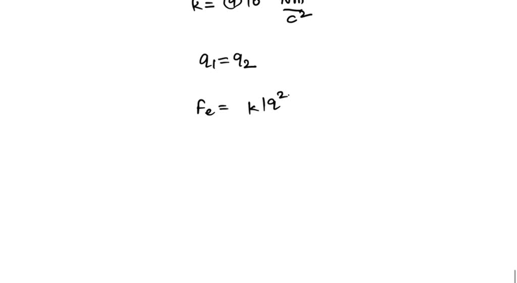 SOLVED: Two identical positive charges exert a repulsive force of 6.7 Ã ...