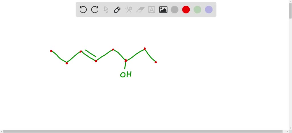 SOLVED: HO What's the IUPAC name of the compound shown? OA) oct-3-ene-6 ...