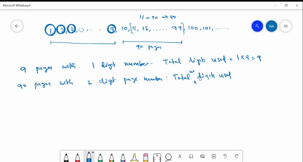 SOLVED The Total Number Of Digits Used In Numbering The Pages Of A Book Having 366 Pages Is solved-the-total-number-of-digits-used-in-numbering-the-pages-of-a-book-having-366-pages-is