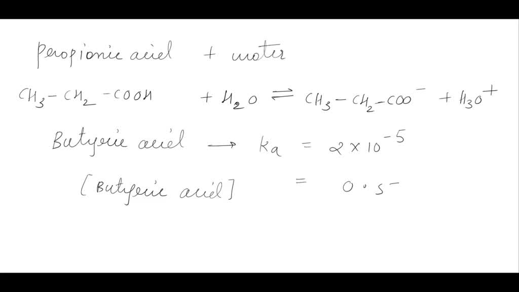 SOLVED: Propionic acid (C3H6O2) is a natural body metabolite that is ...