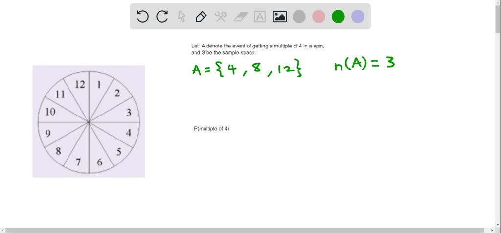 SOLVED: Use the spinner below to find the probability of getting the ... SOLVED: Use the spinner below to find the probability of getting the ...