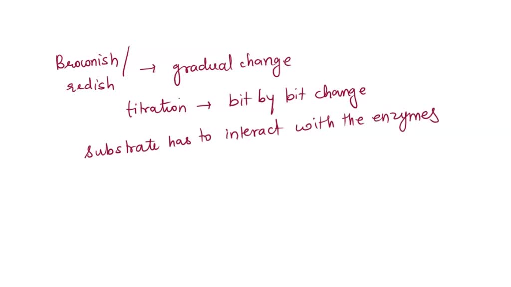 SOLVED: Questions What are the names of the substrates and enzyme in ...