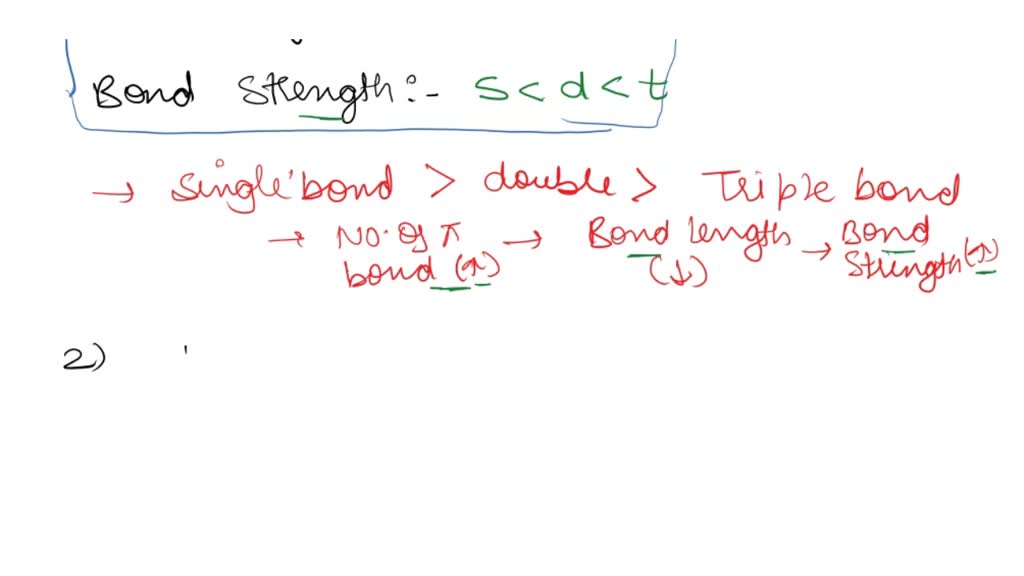 SOLVED: 1) Rank the labeled bonds in the following compounds from ...