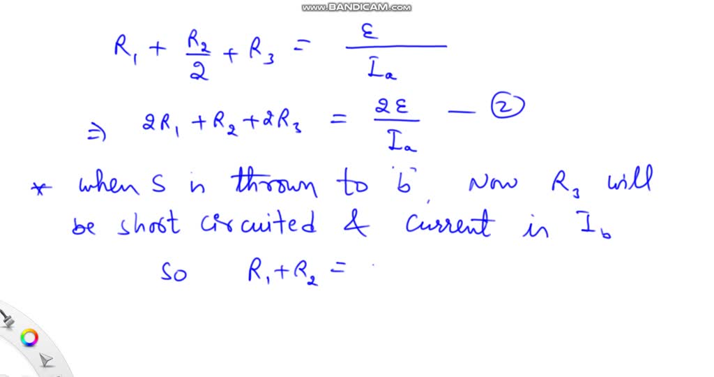 SOLVED: 'battery with emf and no internal resistance supplies current to the circuit shown in ...