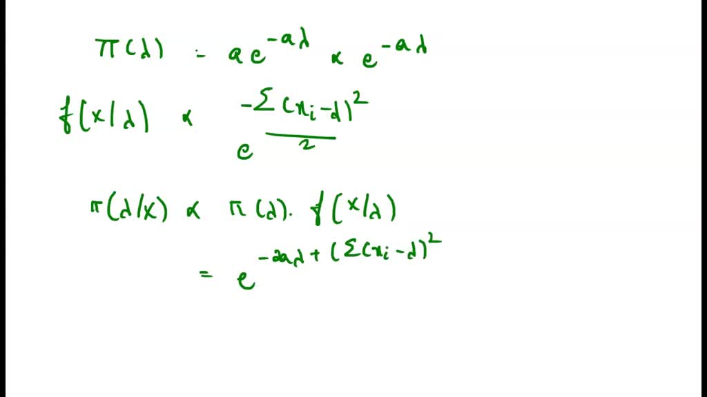 SOLVED: Show that the ridge regression estimate the mode of' the ...
