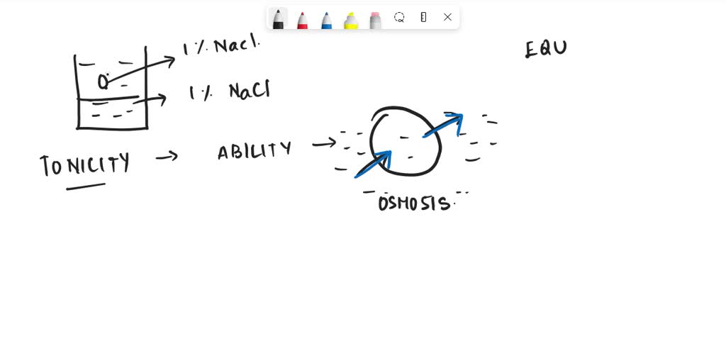 SOLVED: wo solutions, 2% NaCl and 5% NaCl, are separated by a membrane ...