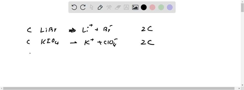 SOLVED: Put the following aqueous solutions in order from least to ...