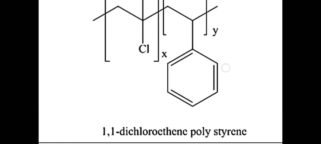 SOLVED: Draw the structure of the alternating copolymer formed from each pair of monomers.
