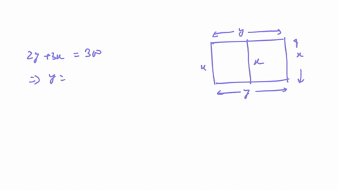 Cole uses 96 m of fencing to make two identical enclosures,...
