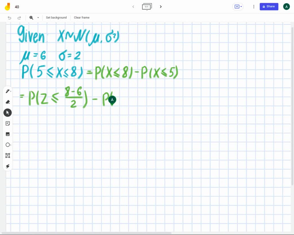 SOLVED: Assume that x has a normal distribution with the specified mean and standard deviation ...
