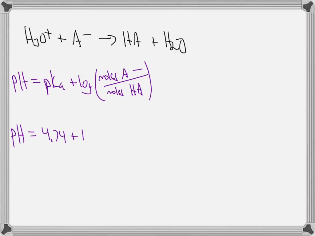 SOLVED: Calculate the pH of the buffer system containing 1.0M CH3COOH ...