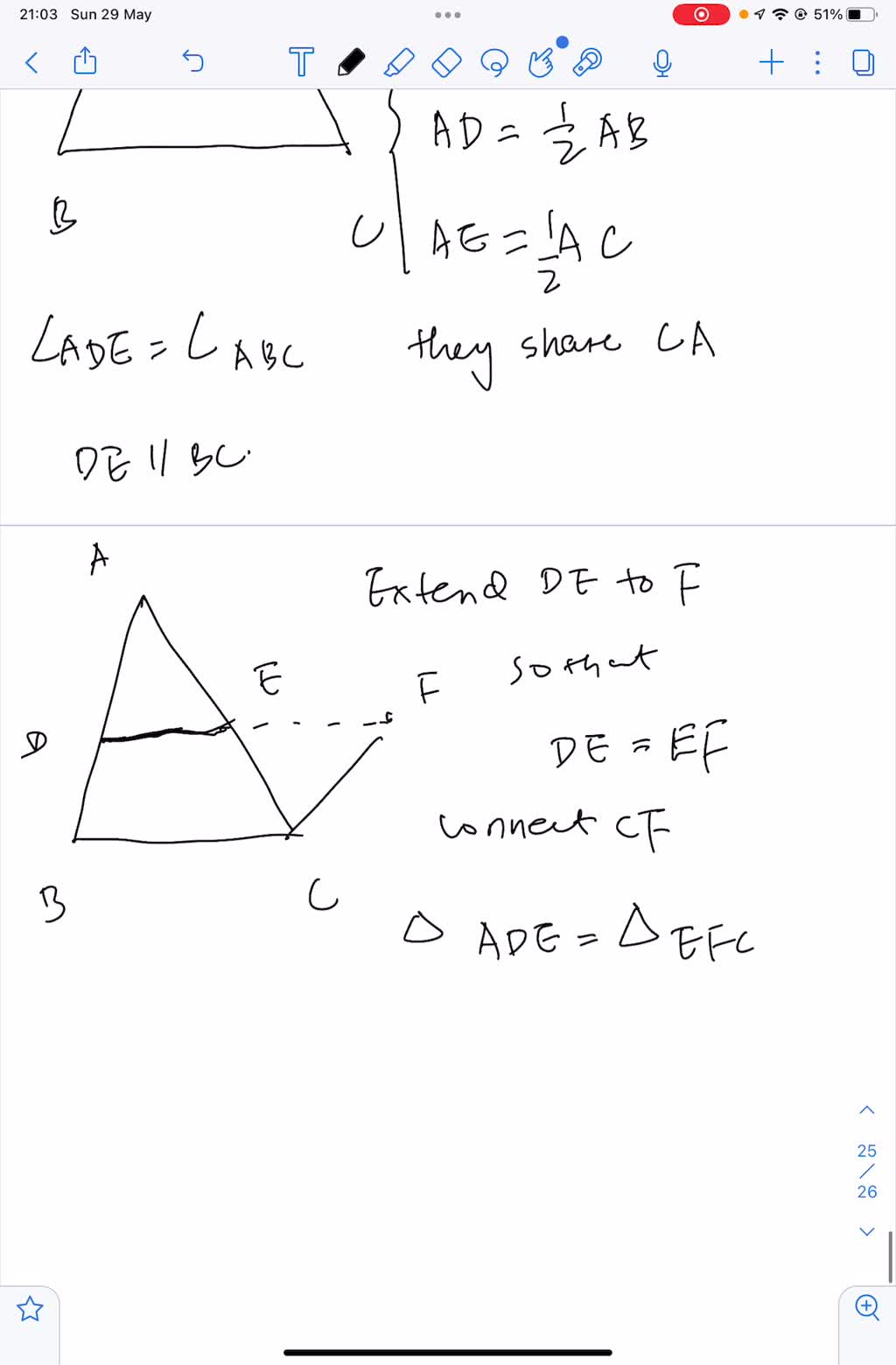 SOLVED: Midpoint Connector Theorem : the midpoint of any 4 sided ...