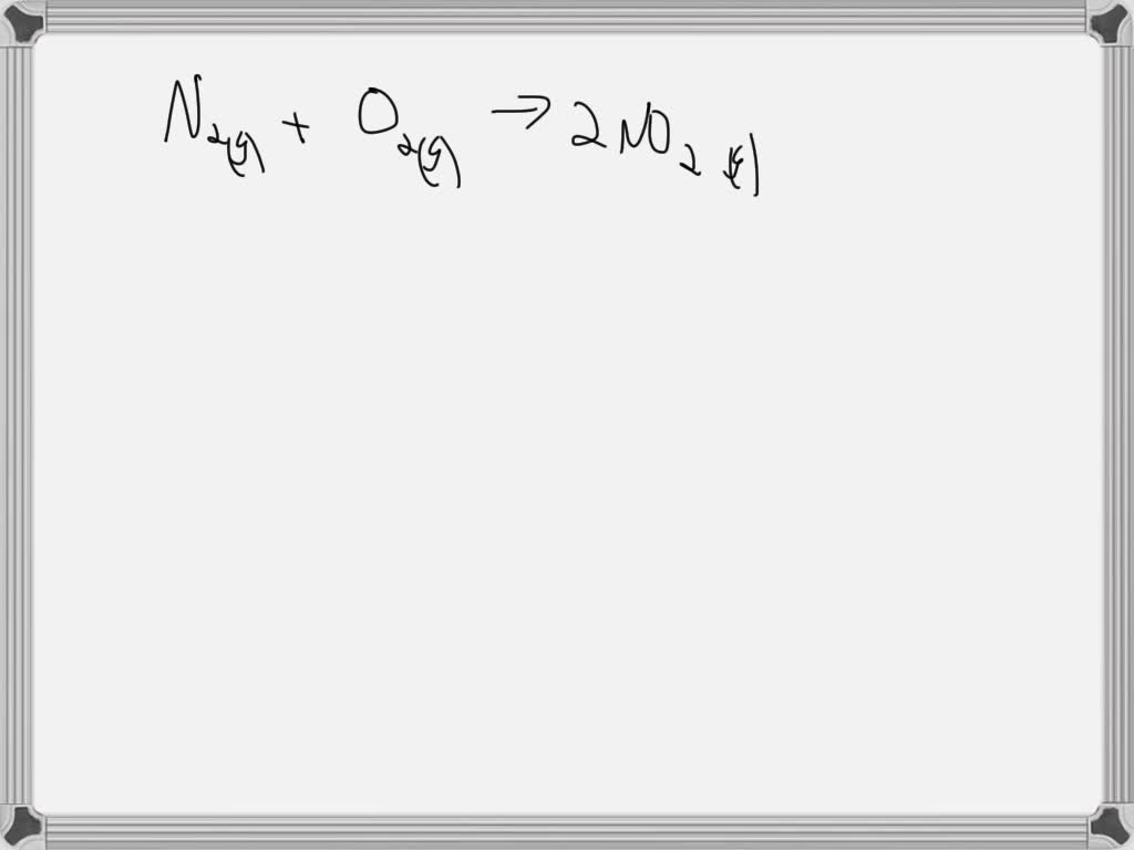 SOLVED: 1- For the following reaction, what volume of NO2 can be ...