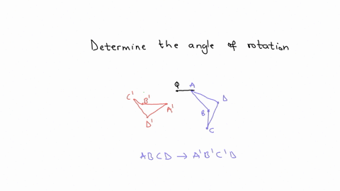 Triangle ABC is rotated 100^∘ counterclockwise about point P...