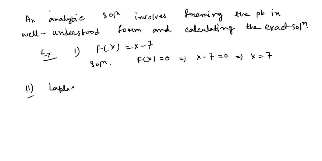 SOLVED: About Cubic Splines 2 examples •Analytical solution •Numerical solution ( withMATLAB ...