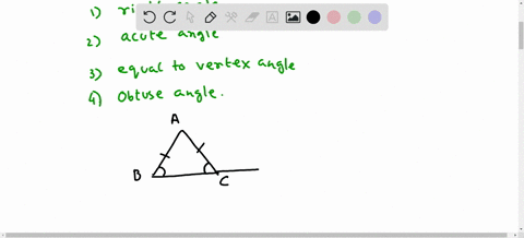 Draw the required angle. 11. acute angle NOP 12. right angle...