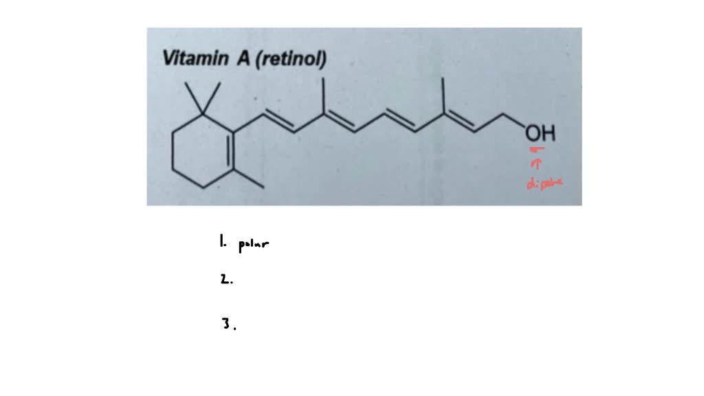 Vitamin A Retinol Structure