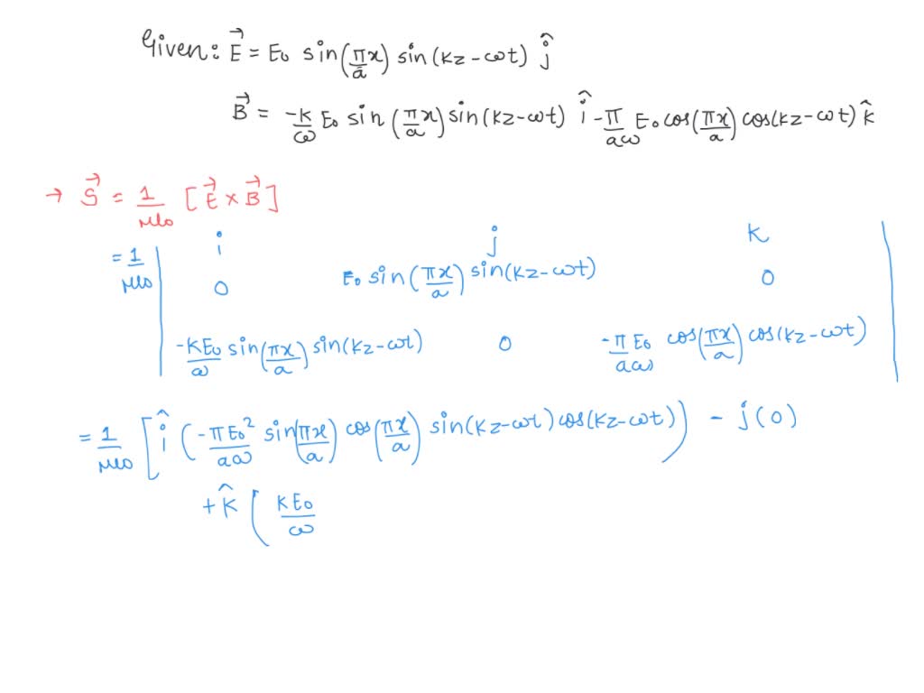 SOLVED: Text: Electromagnetic Waves in Vacuum In the domain 0