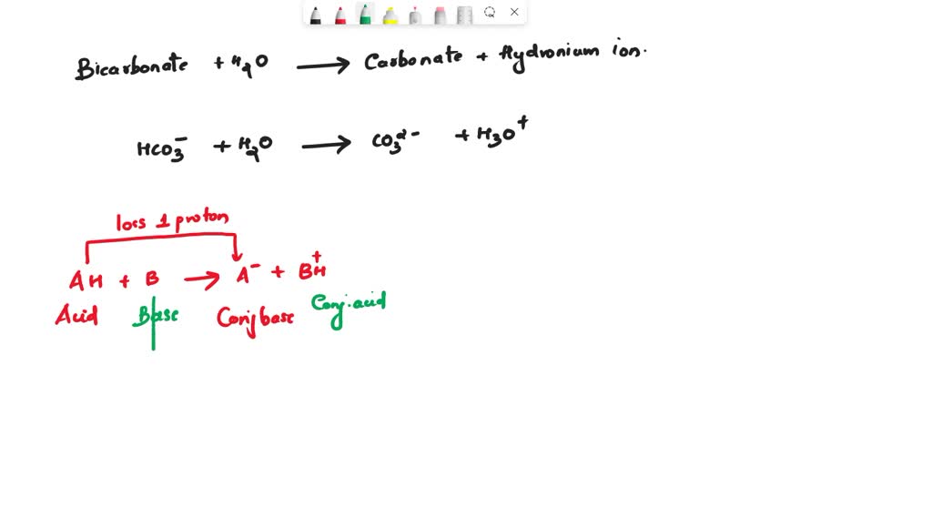 SOLVED: Carbonic acid, HzCO3laq), is a chemical substance which plays ...