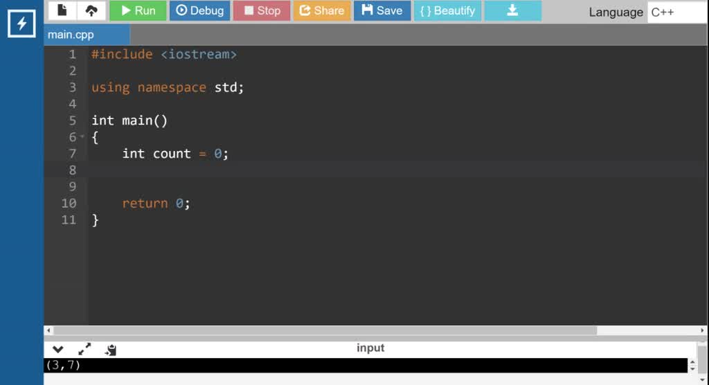 Solved Write A Program That Displays All Possible Combinations For Picking Two Numbers From