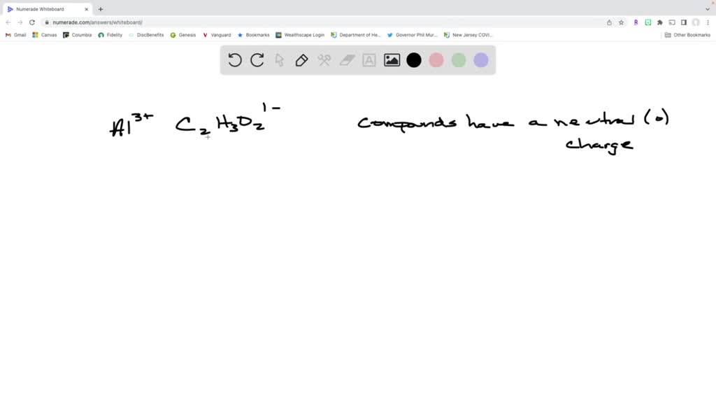 SOLVED: Predict the chemical formula for the ionic compound formed by AlÂ³â º and Câ‚‚Hâ‚ƒOâ‚‚â