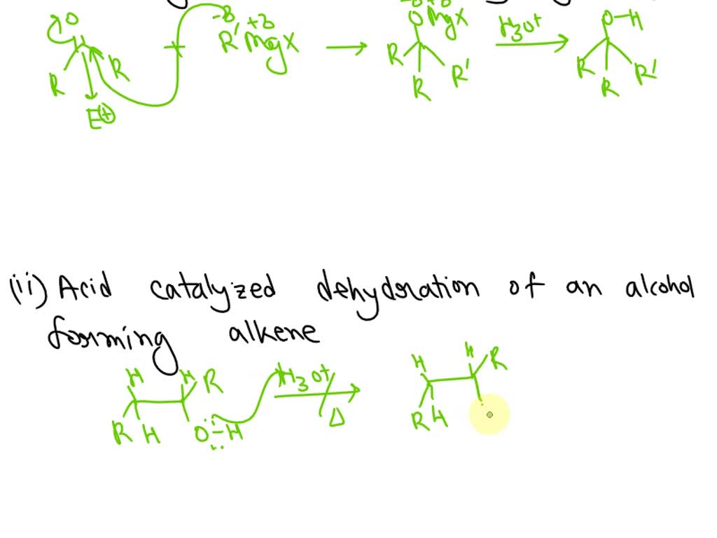 SOLVED: 1- Explain by Full Reactions how you would carry out the ...