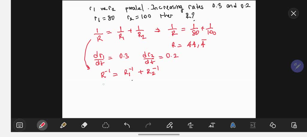 SOLVED: If two resistors with resistance r1 and r2 are connected in ...