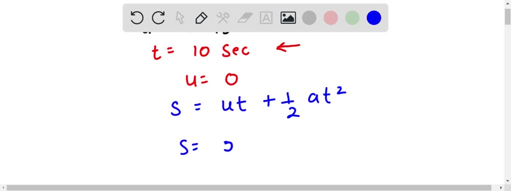SOLVED: a racing car has a uniform acceleration of 4 m/s square. what ...