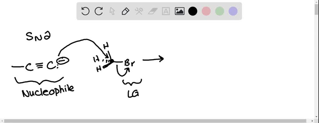 SOLVED: For the following SN2 reaction, draw the organic and inorganic ...