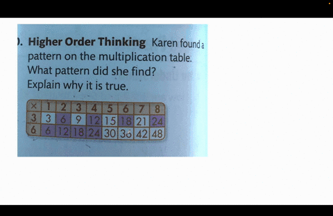 user what number completes the pattern note that there is a single ...