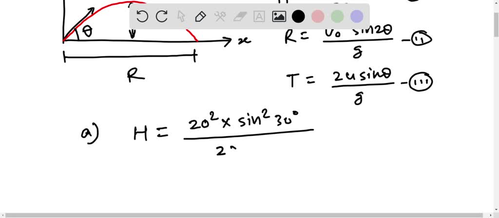 SOLVED: An 15kg object is launched at 20m/s angle 30 above horizontal. You may neglect air ...