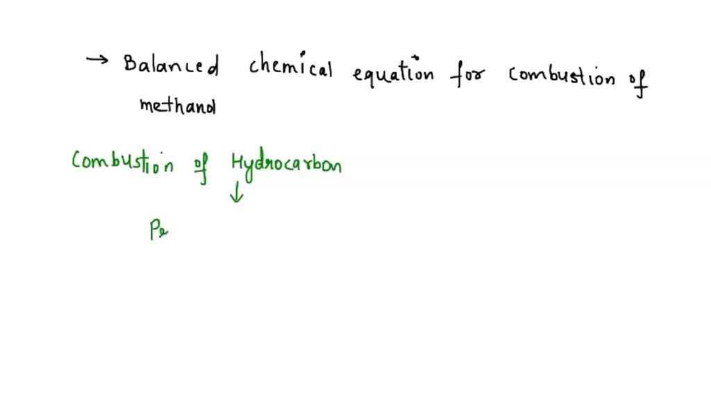 SOLVED: 2CH3OH(g) + 3O2(g) â†’ 2CO2(g) + 4H2O(g) How many CO2 molecules ...