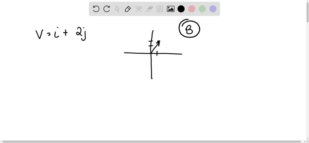SOLVED: Calculus III a.) On the graphic below, sketch v| | and v where ...
