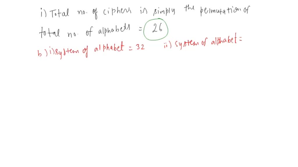 SOLVED: Suppose that you have an alphabet of 29 letters how many ...