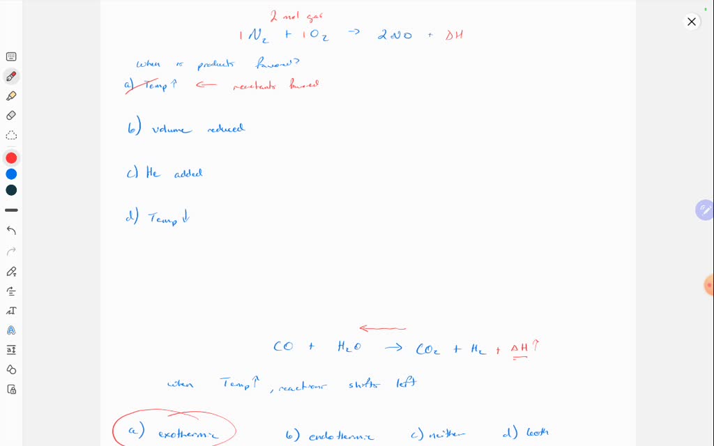 SOLVED: When a sample of NO2 is placed in a container, this equilibrium ...
