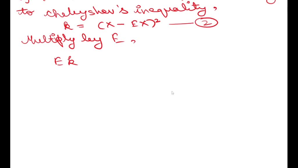 SOLVED: Advanced Calculus and Probability Theory 1. Prove that ...