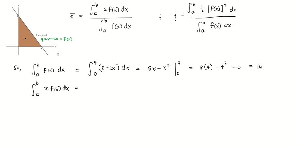 SOLVED: Visually estimate the location of the centroid of the region ...