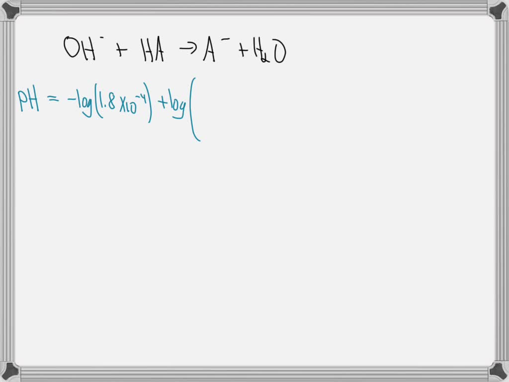 SOLVED: • Calculate the pH of a solution obtained by adding 20 ml of 0.20 M KOH to 480 ml of 0. ...