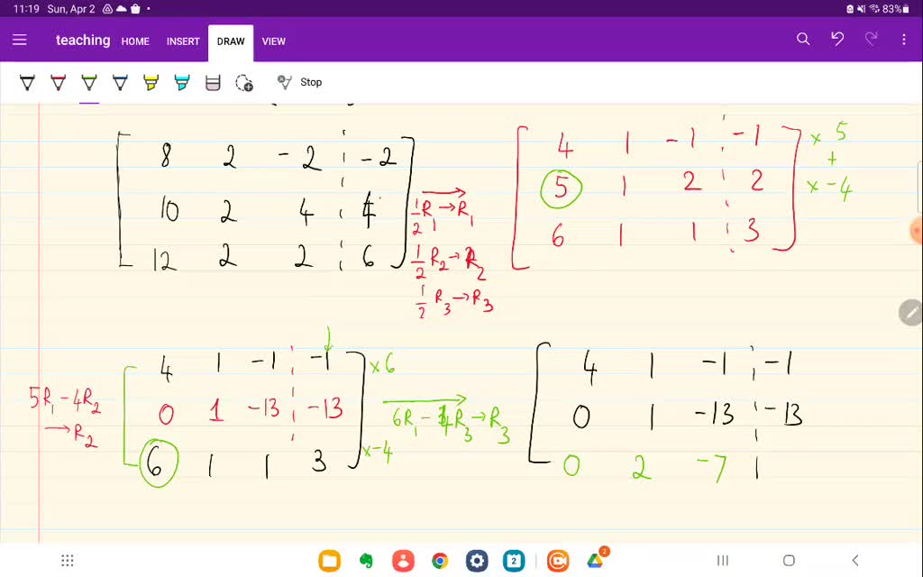 SOLVED: 9.9 Use Gauss elimination t0 solve: 8x1 + 2x2 2x3 = -2 10x1 2xz ...