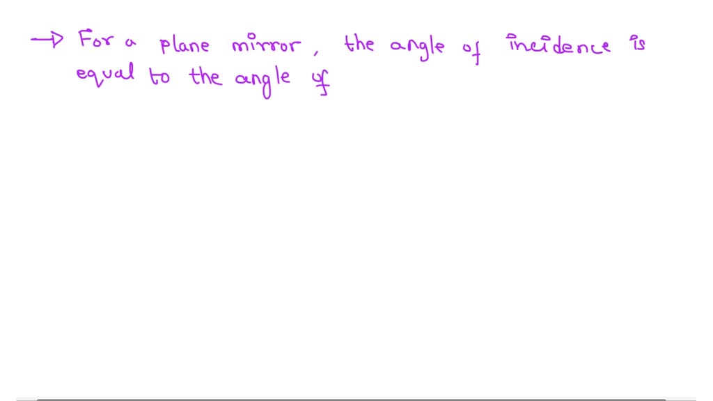 SOLVED: Light comes in at at angle of 74 degrees. It strikes a planar ...