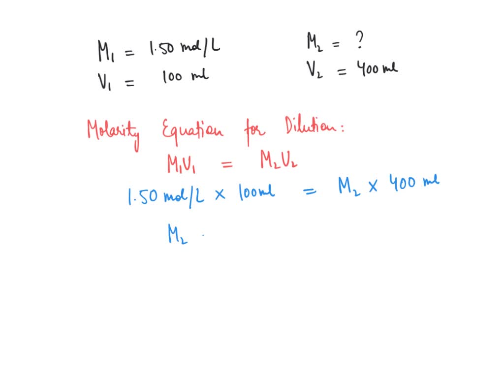 SOLVED: Text: Pipet 3.00 mL of the standard into a 100-mL volumetric flask and dilute to 100 mL ...