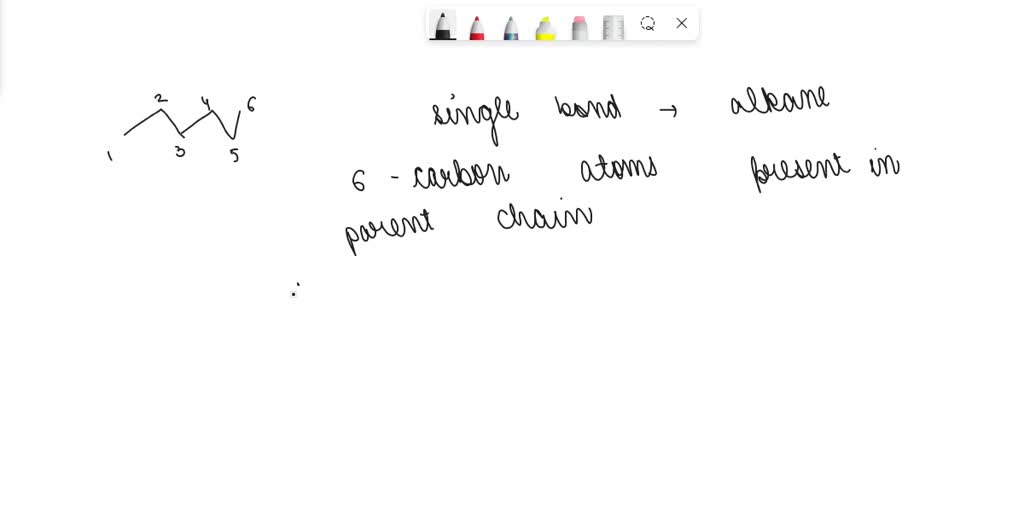 SOLVED: What is the name of this compound? propane pentane hexane ...