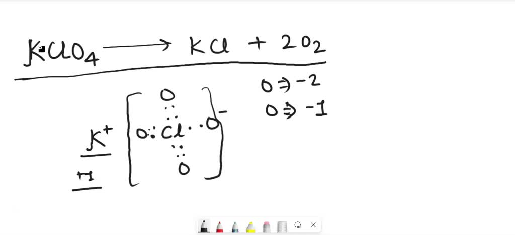 SOLVED: 6 For the reaction ((5)/(5))/((5)/(5)) KClO->KCl+(1)/(2)O2 ... SOLVED: 6 For the reaction ((5)/(5))/((5)/(5)) KClO->KCl+(1)/(2)O2 ...