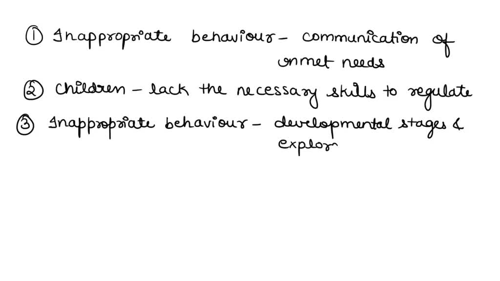 SOLVED: Identify and explain six messages adults must correctly understand in order to interpret ...