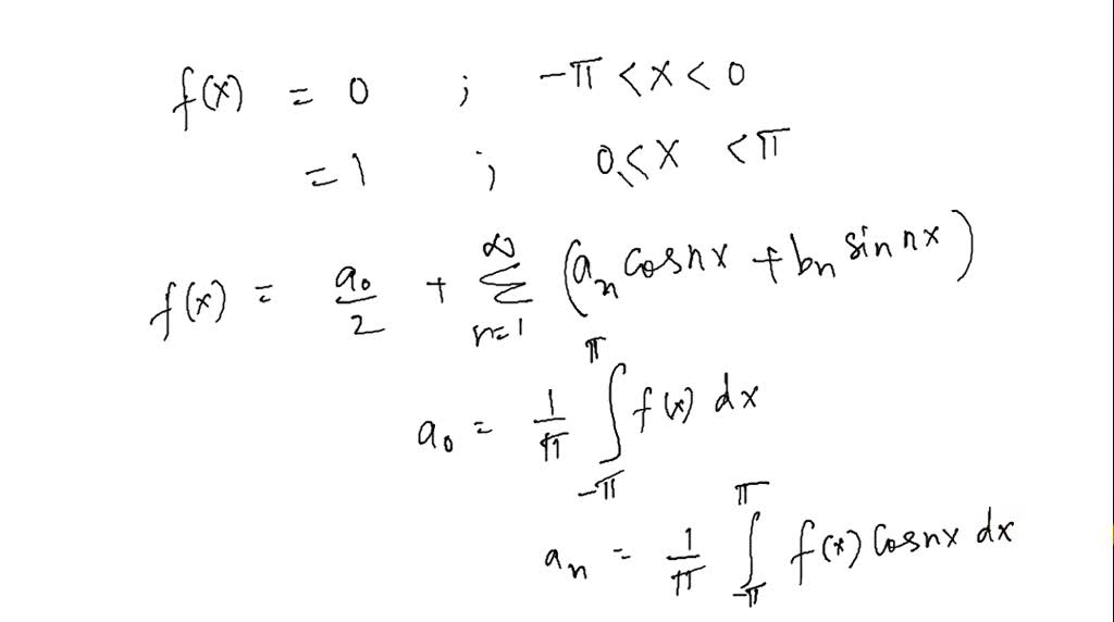 SOLVED: Consider the ODE: d^2y/dx^2 + y = f(x) where the forcing ...