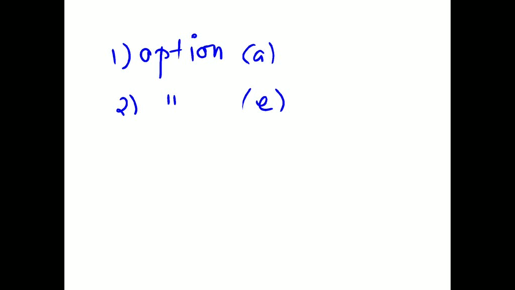 SOLVED: In the regression specification y = a + bx + e, if the expected ...