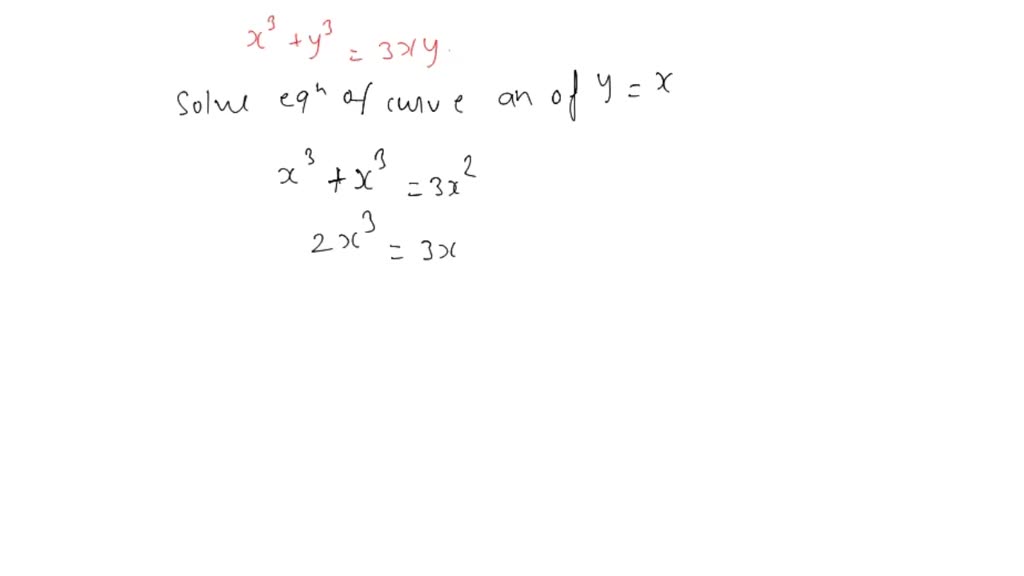 SOLVED: [20] The graph of this equation has a loop. Please find the ...