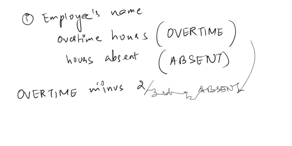 Example 6: Write an algorithm and draw a flowchart to read an employee ...